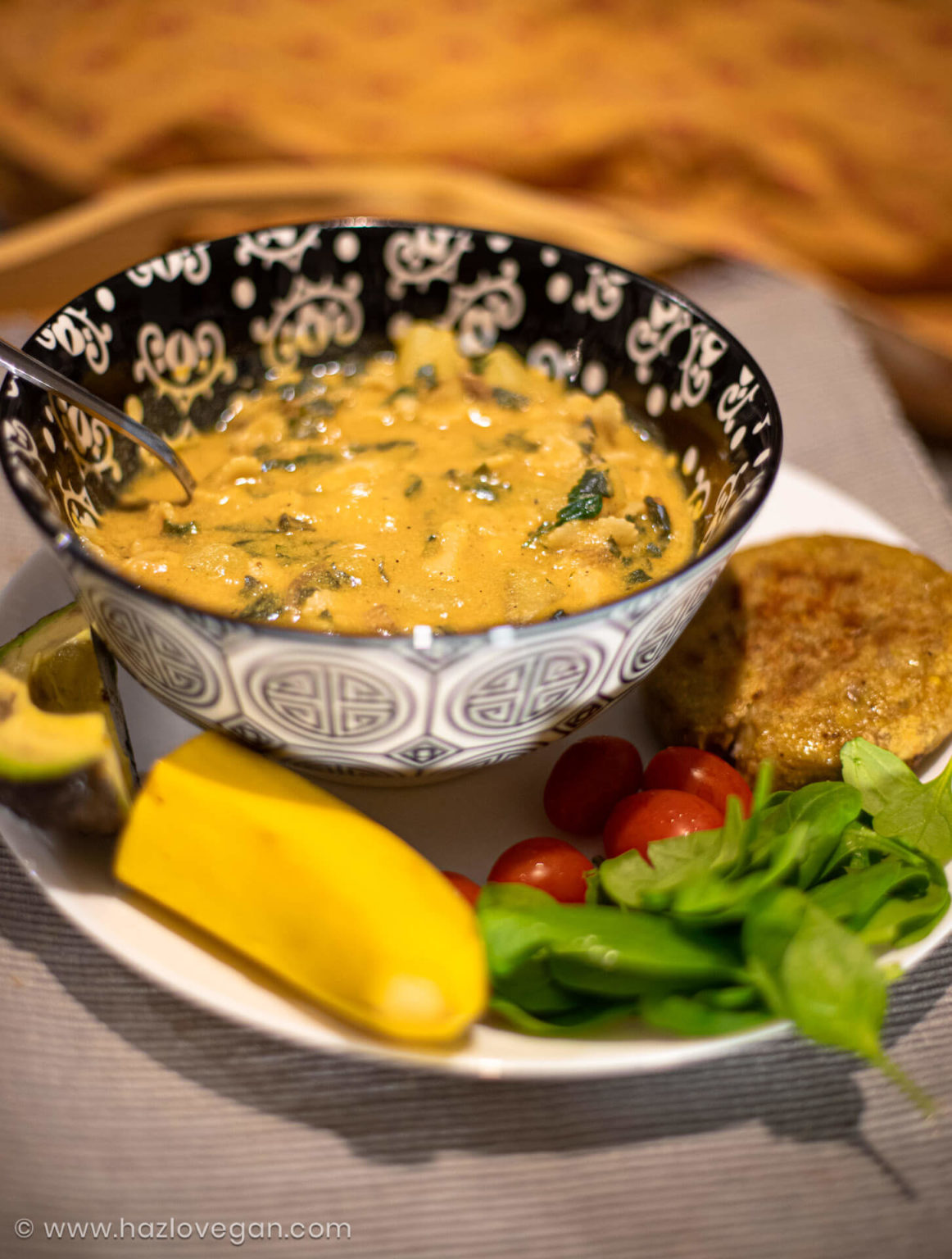 Receta Ecuatoriana: Locro de papas vegano con acelga | Hazlo Vegan