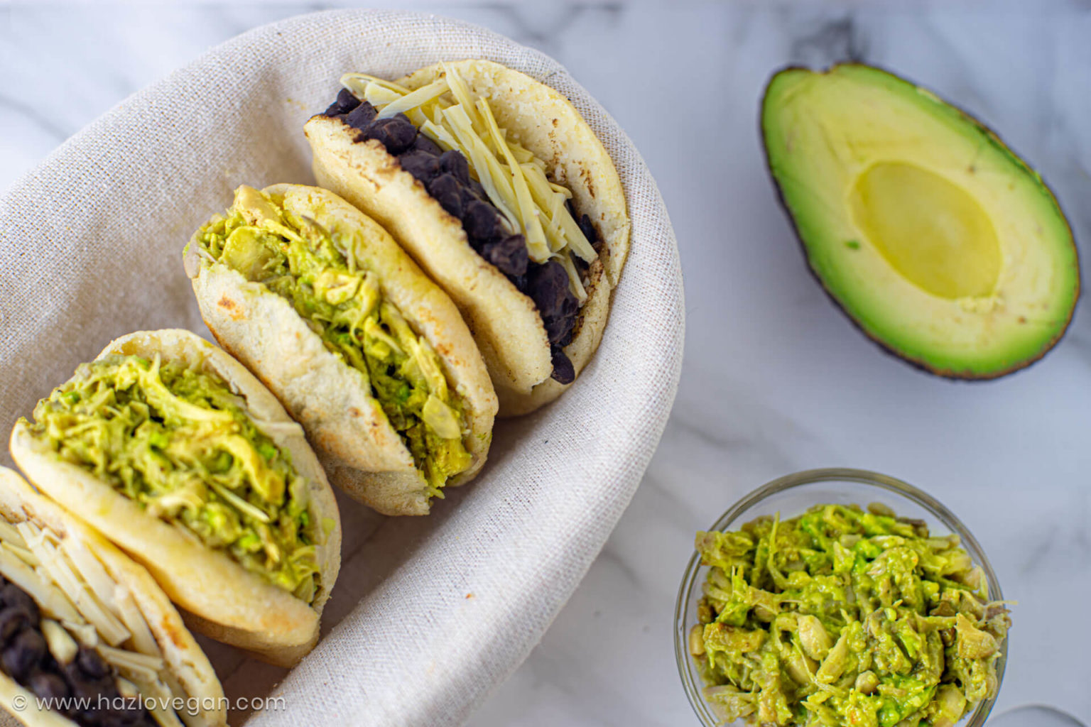 Arepas veganas: 3 rellenos venezolanos | Hazlo Vegan